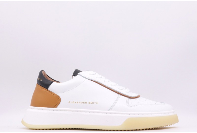 ALEXANDER SMITH Harrow white/cognac
